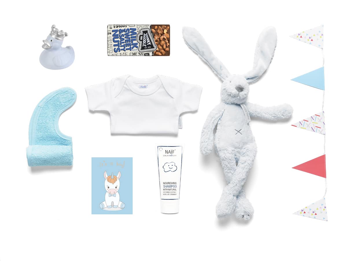 Richie Blue Kraampakket - Kraamkado.nl