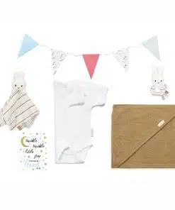 Kraambox Nijn stripes - Kraamkado.nl